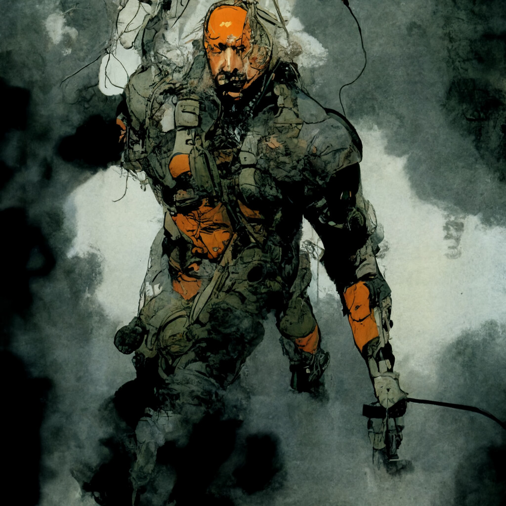 Stylised Character Concept Art generated with AI by John Walther ...