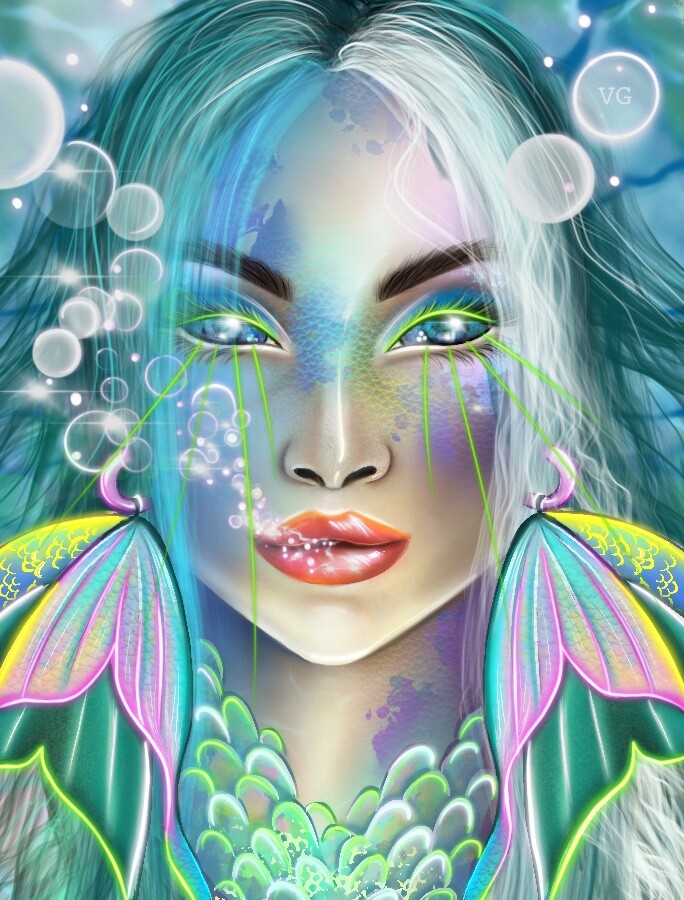 ArtStation - Mermaid Ami