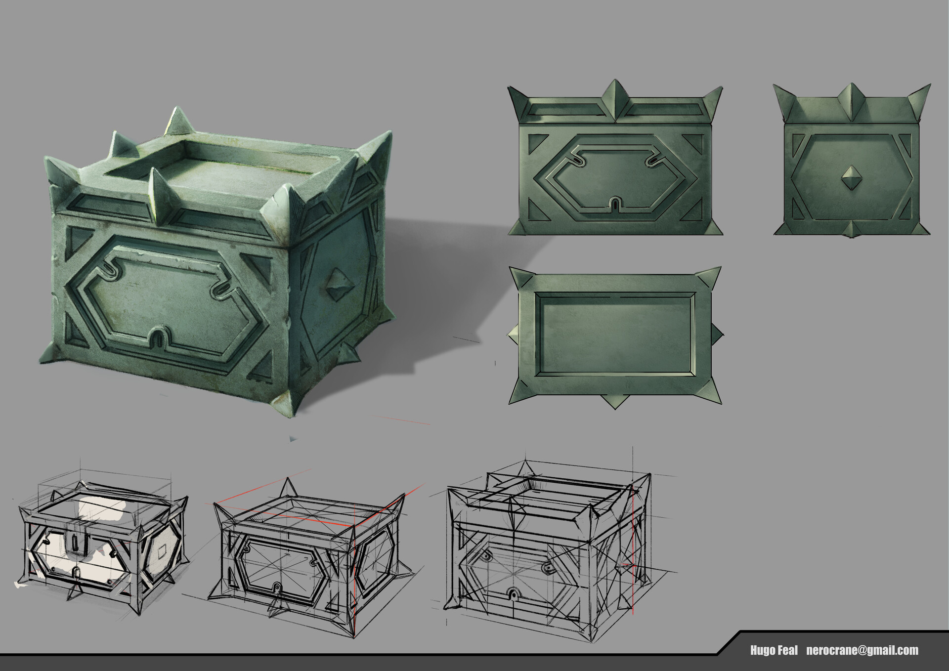 ArtStation - STONE CHEST