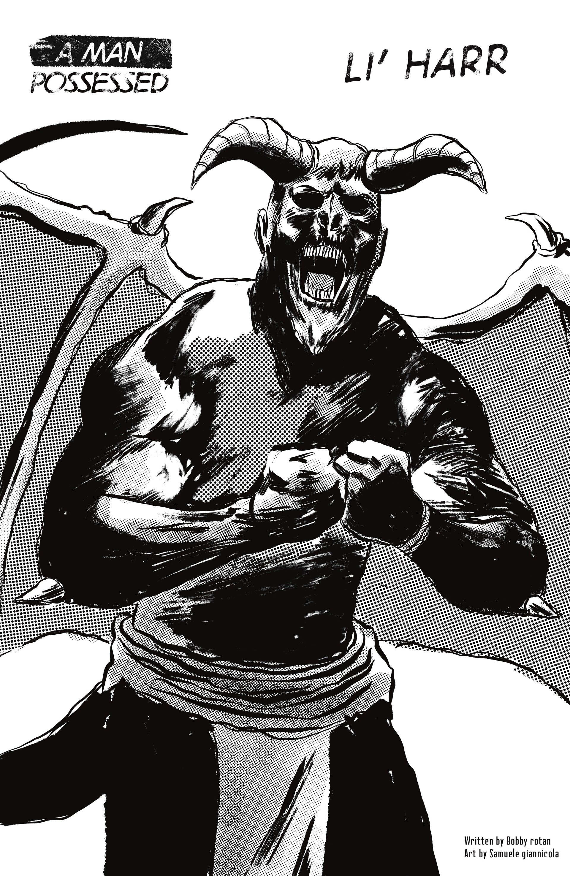 ArtStation - A Man Possessed // Characters