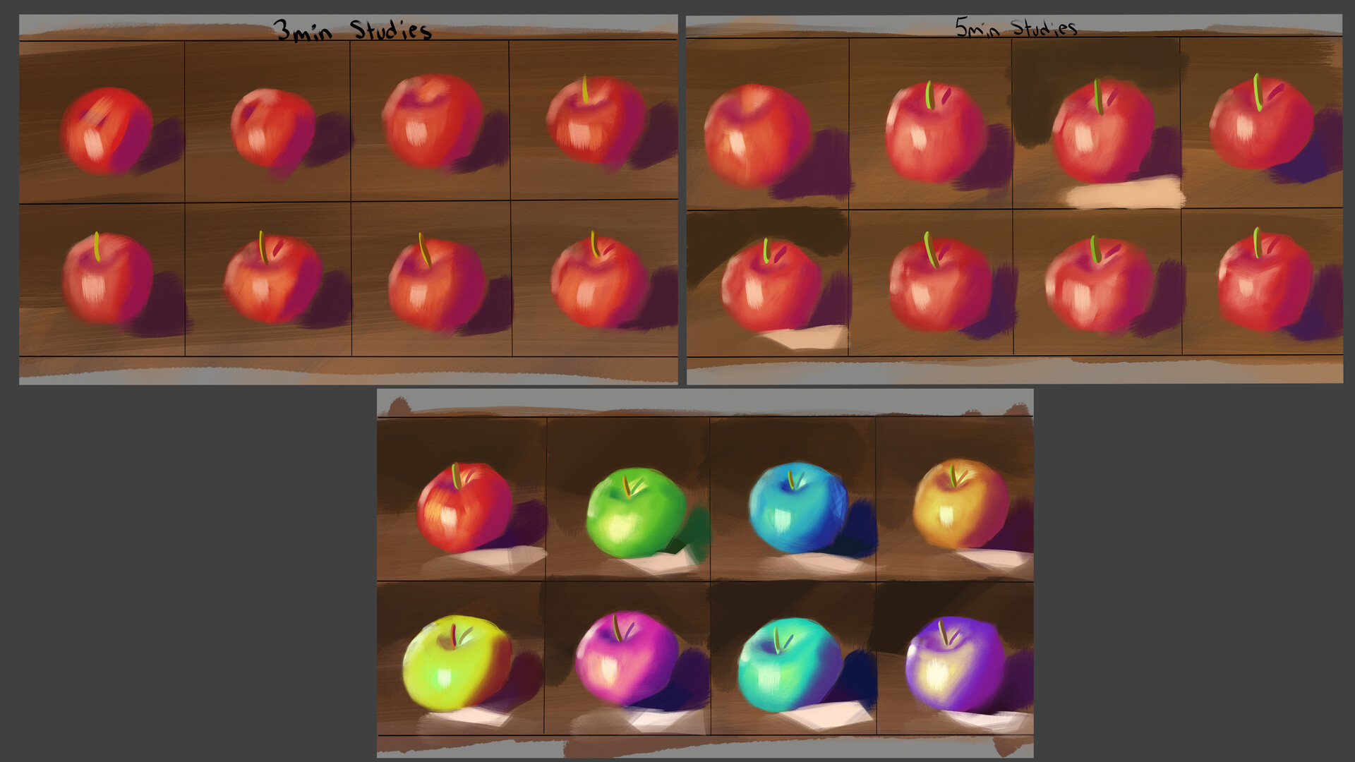 ArtStation - Apple Studies