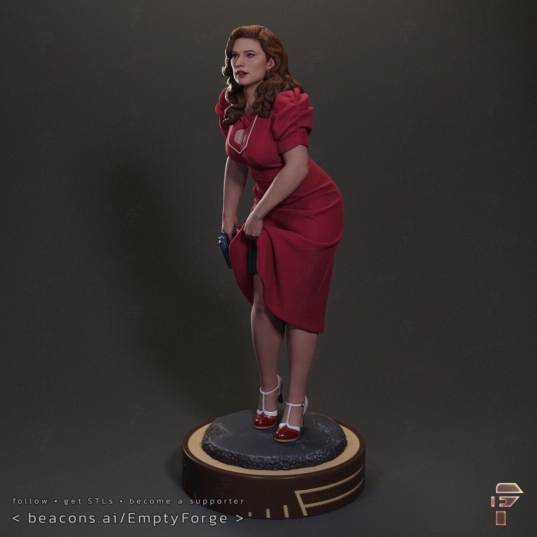 Artstation Peggys Secret Agent Carter Fan Art