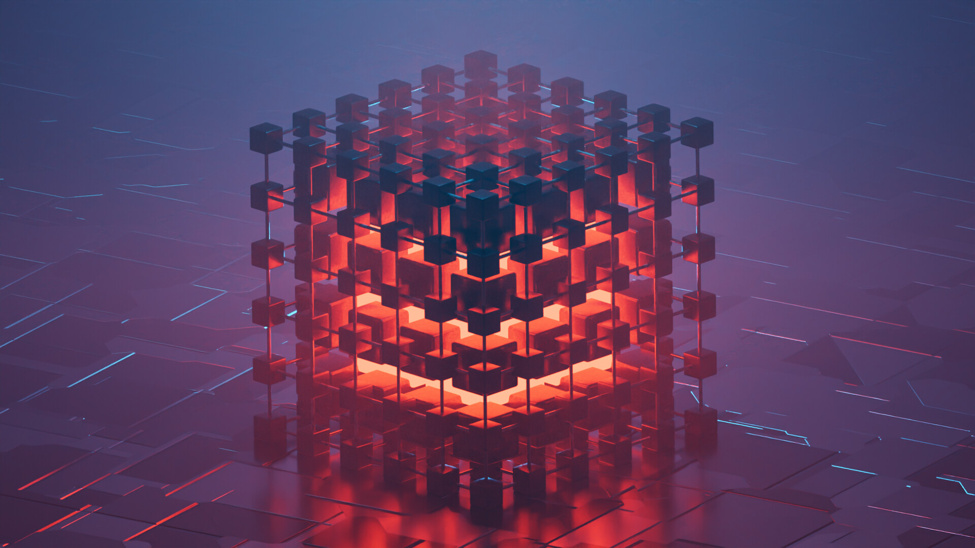 ArtStation - Mechanical Cube