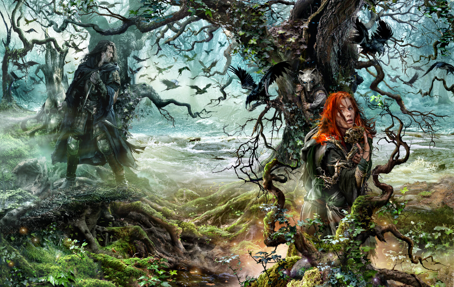 ArtStation - Heir to Sevenwaters ~ cover art ~ 2008