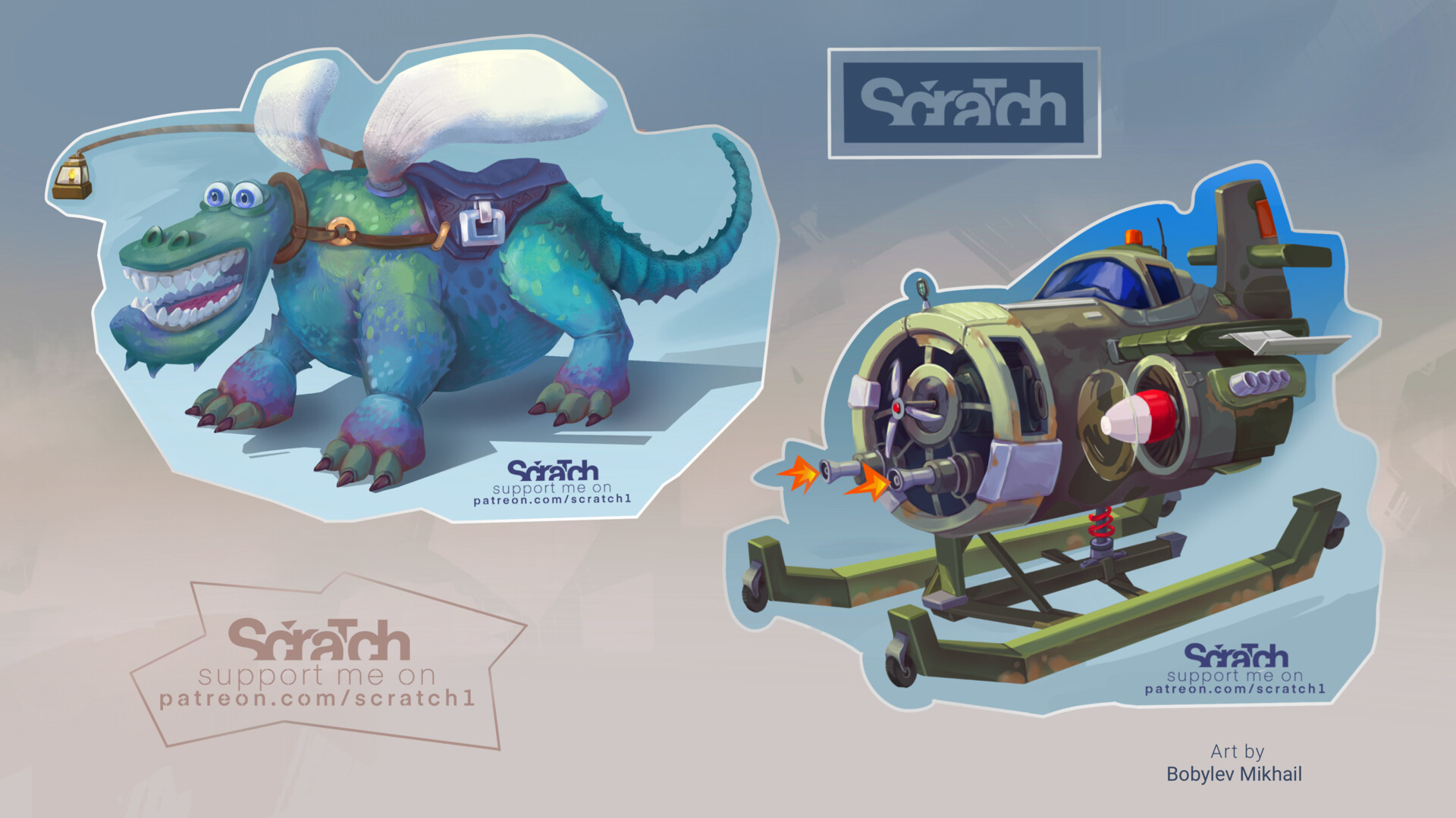 ArtStation - Stickers