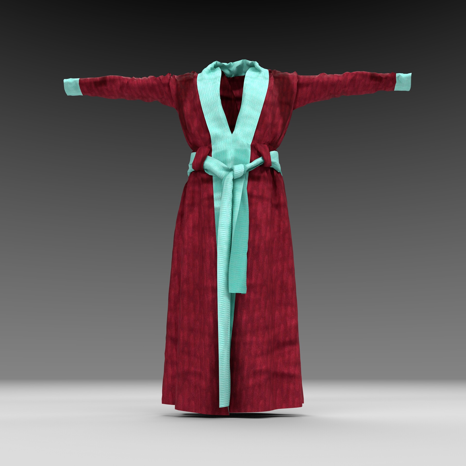ArtStation - Robe - Marvelous Designer - Substance Painter