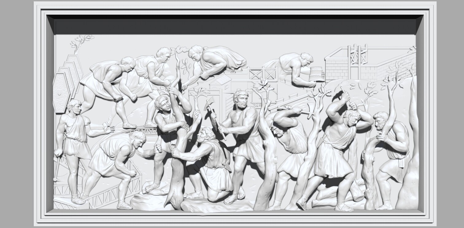 ArtStation - panels with roman