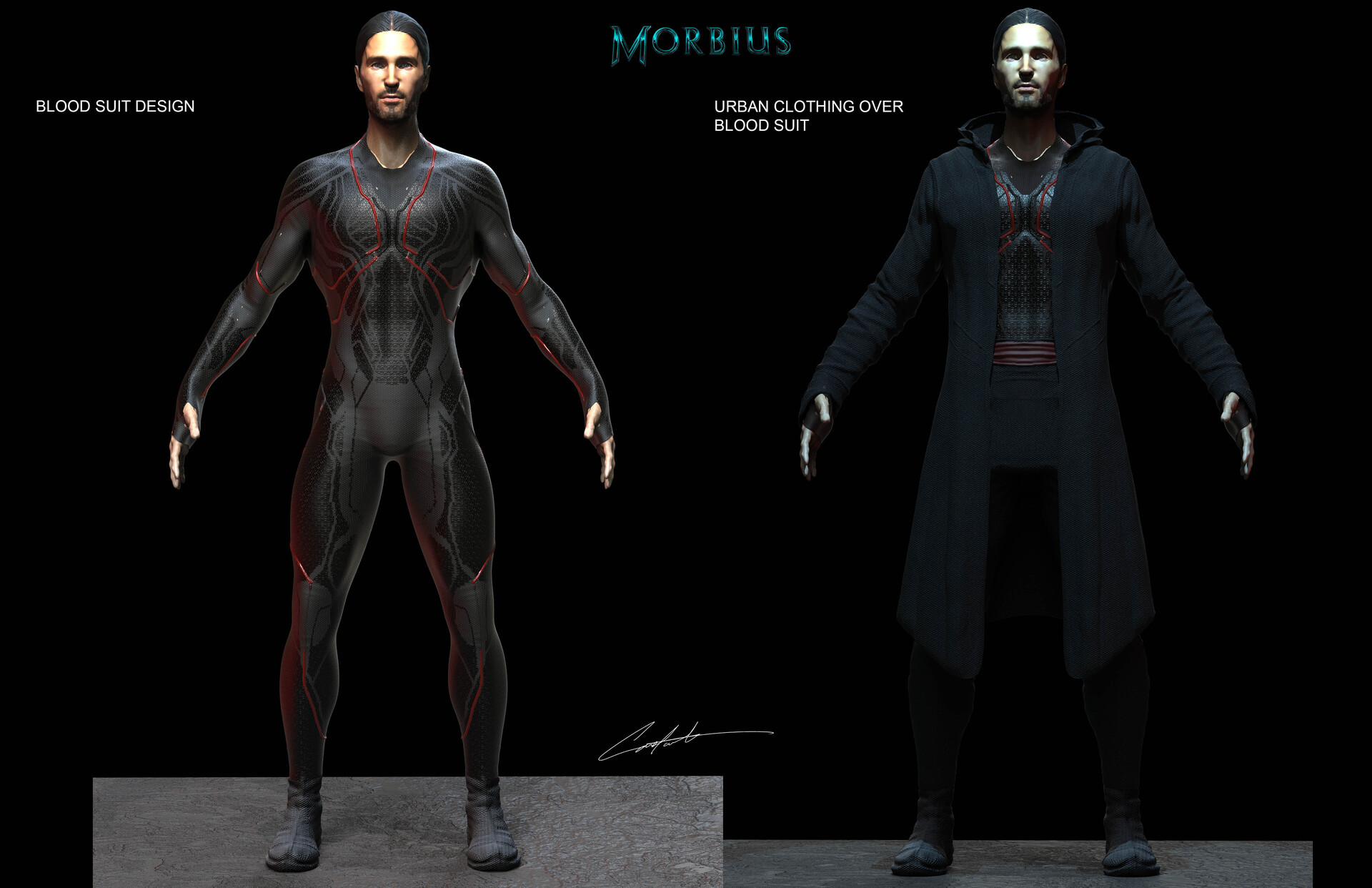 Constantine Sekeris - MORBIUS 'Blood Suit Design'