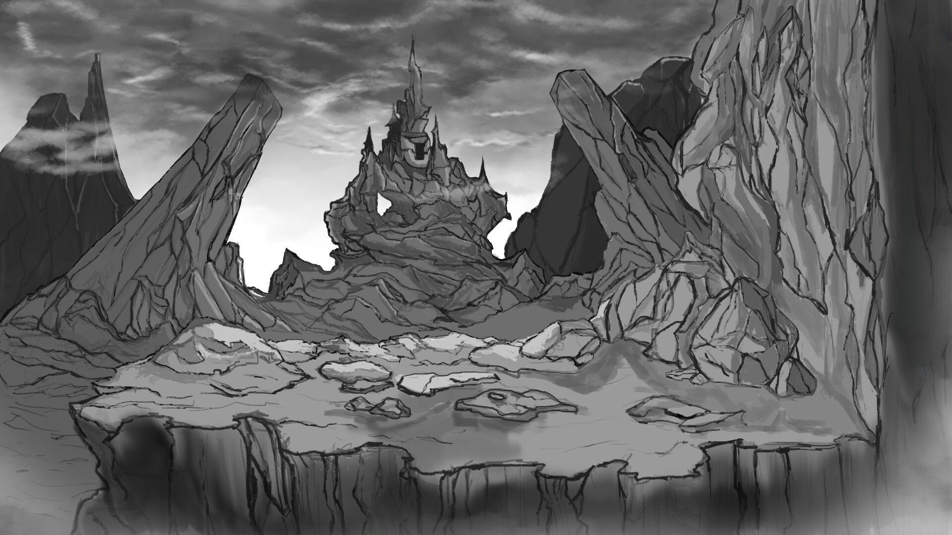 ArtStation - Stone Castle