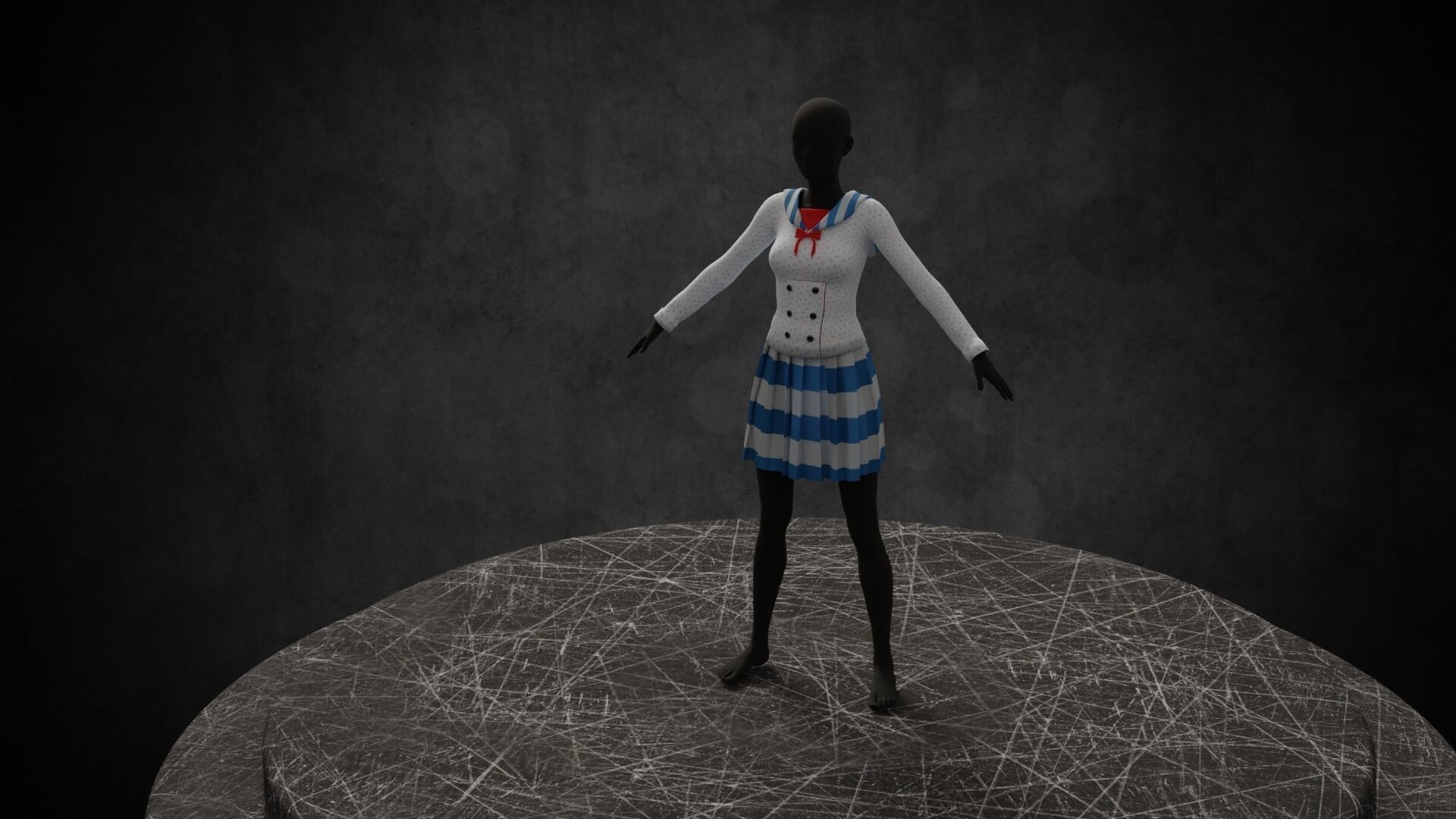 ArtStation - school uniform,Anime