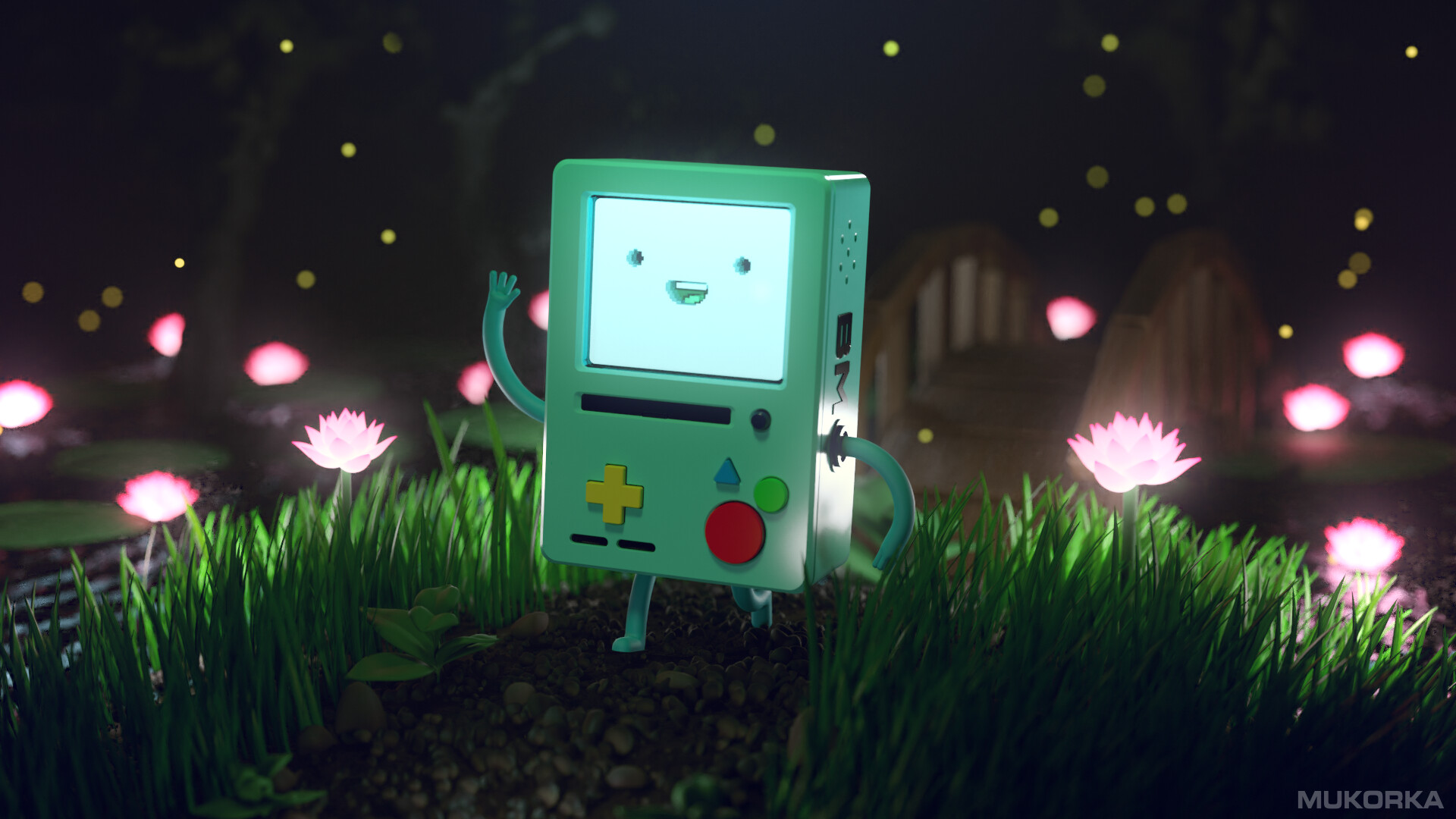 ArtStation - BMO walking