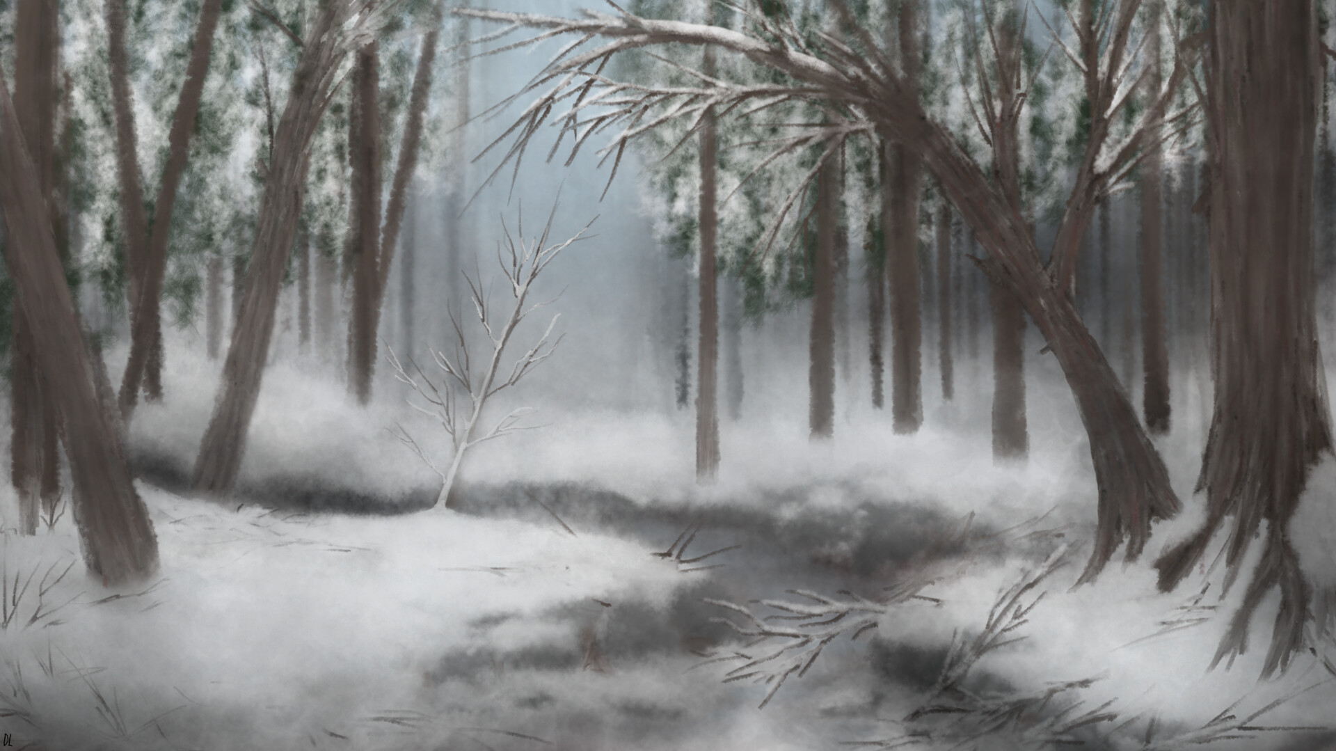 ArtStation - The Sword Woods