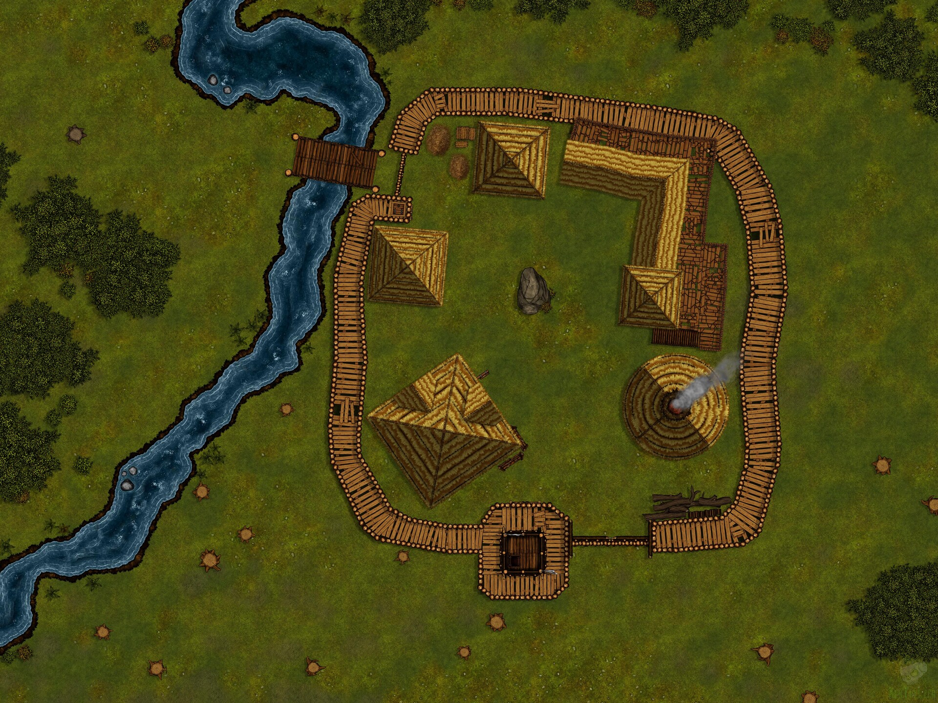 ArtStation - D&D: Guild Outpost