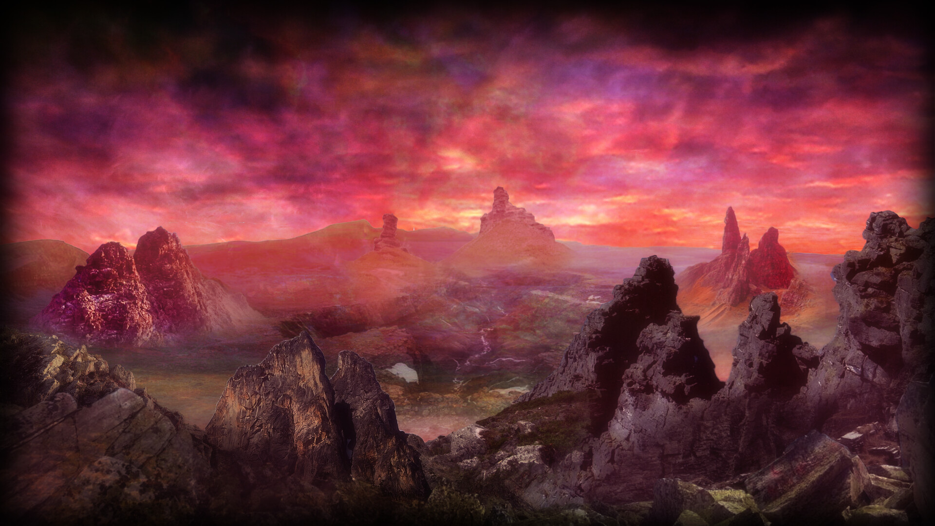 Chief Smokey - Alien Planet Photobash