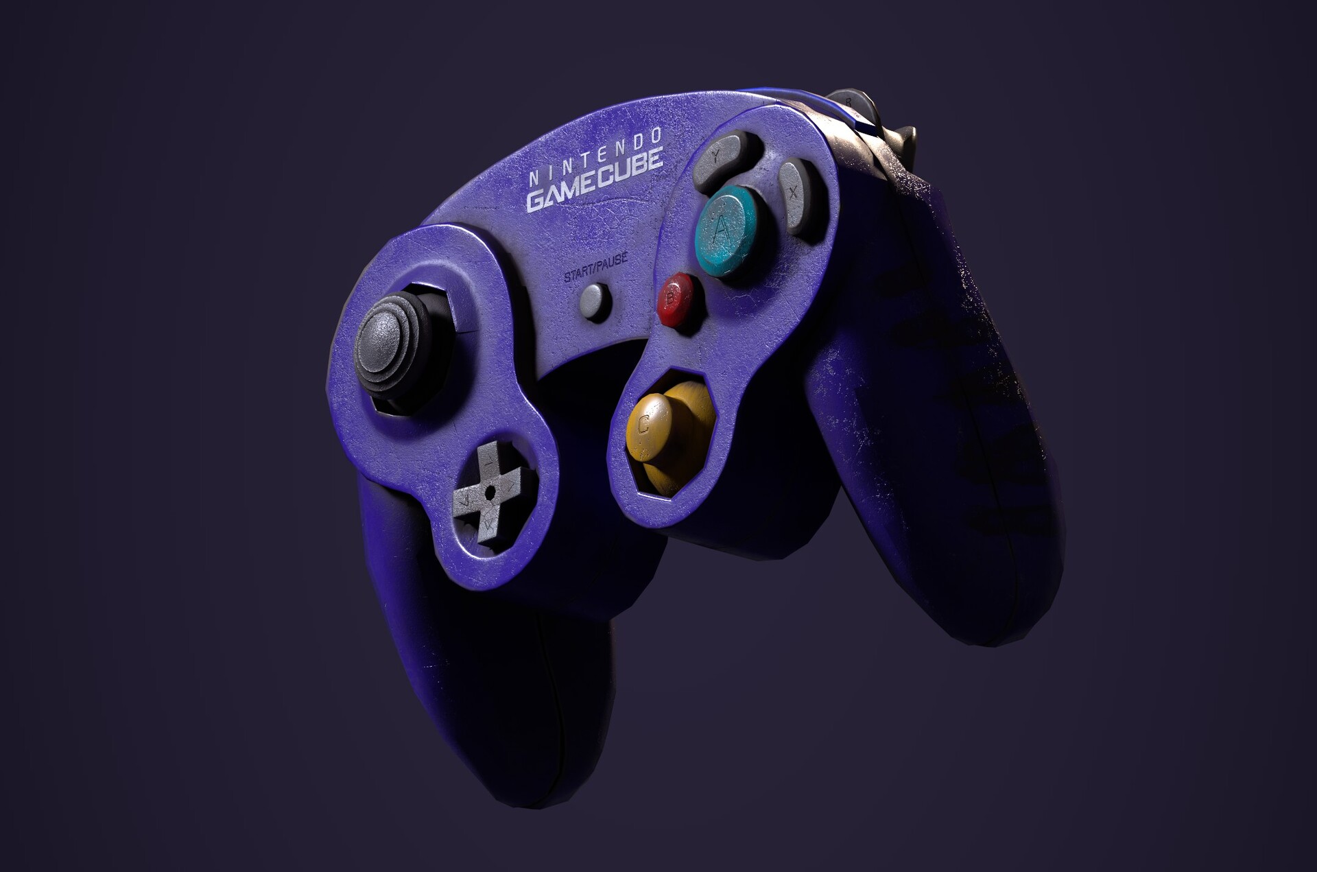 ArtStation - Nintendo GameCube Controller