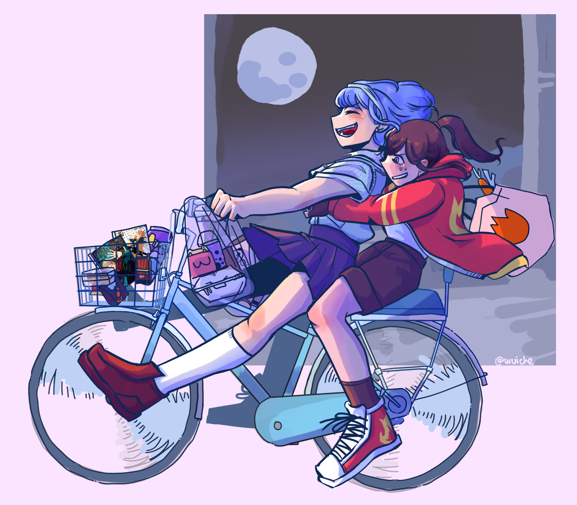 ArtStation - Downhill ride (2021)