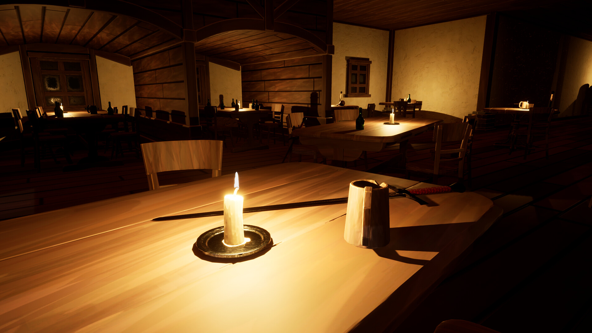 Rhys Hartles - The Hart's Hill - A Fantasy Tavern Environment