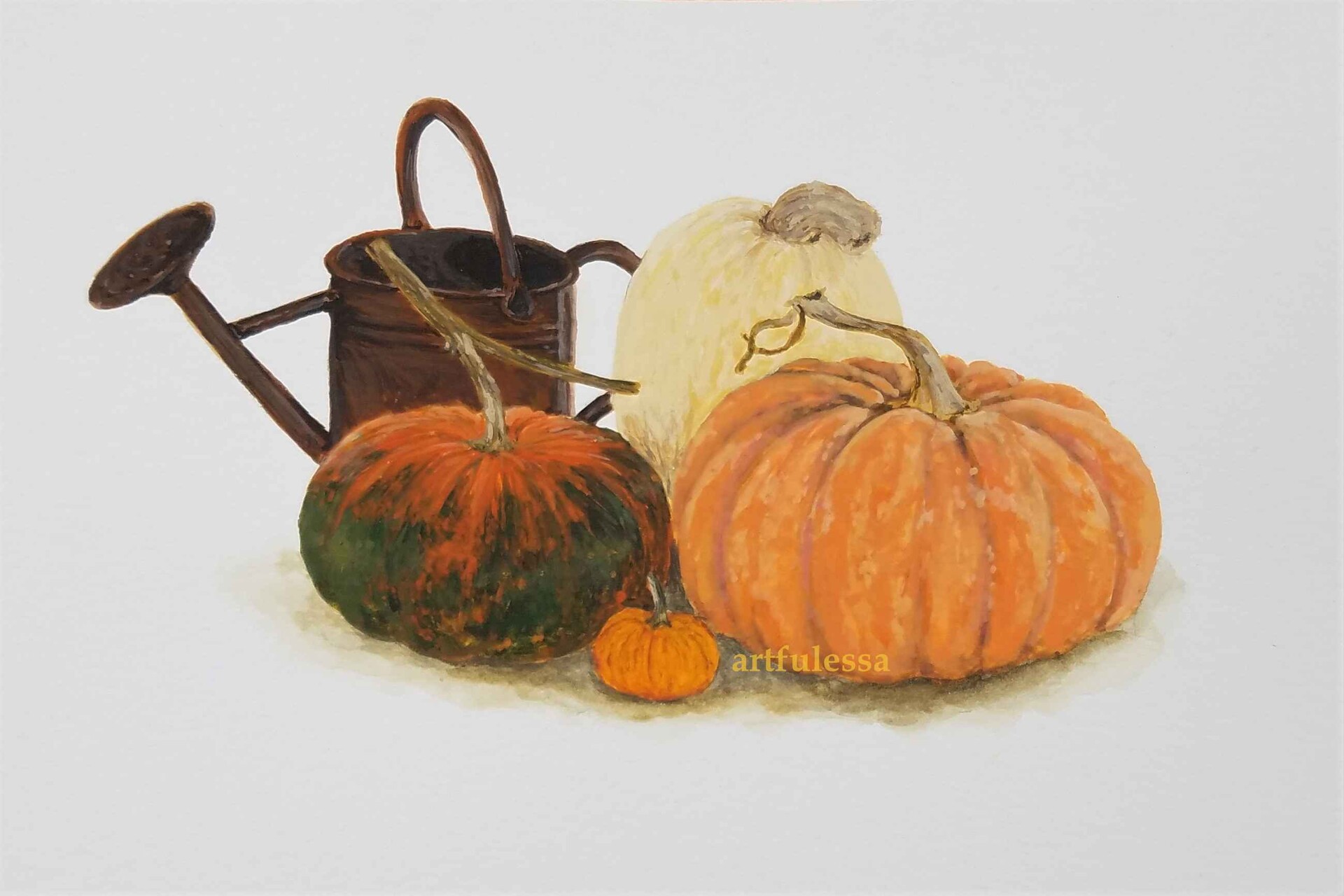ArtStation - Pumpkins Study