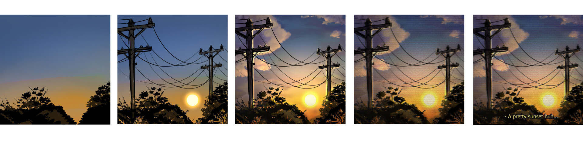 ArtStation - Nostalgic Sunset