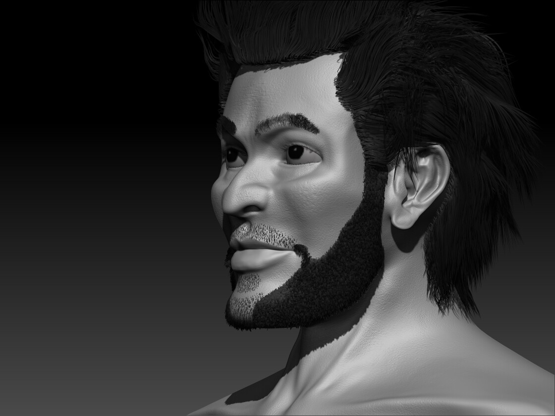 Shibil abdul rahman - wolverine cut