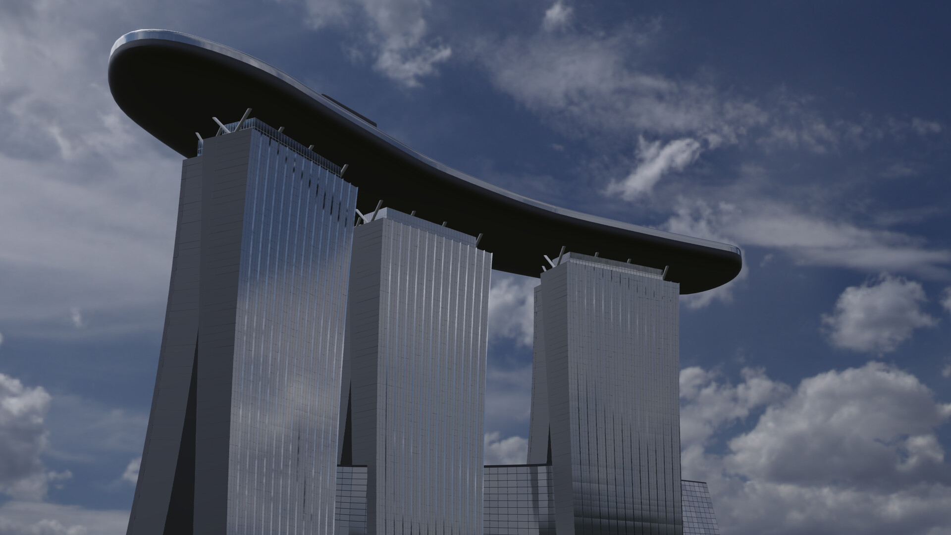 ArtStation - Marina Bay 3D model