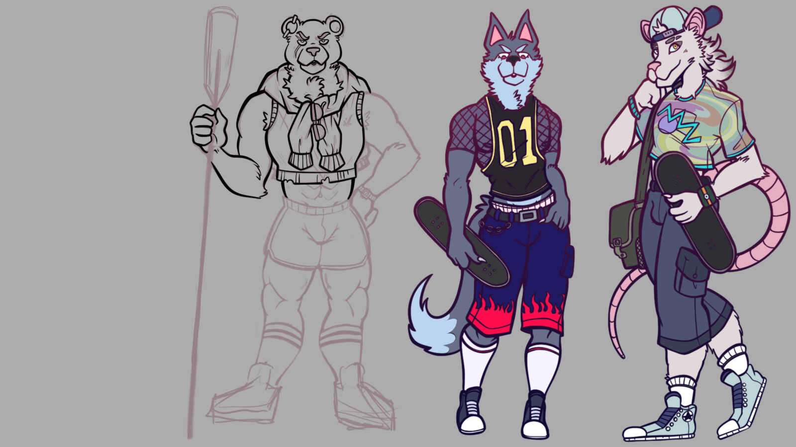 Amy Freeman - Hellmall - Character Concept Work