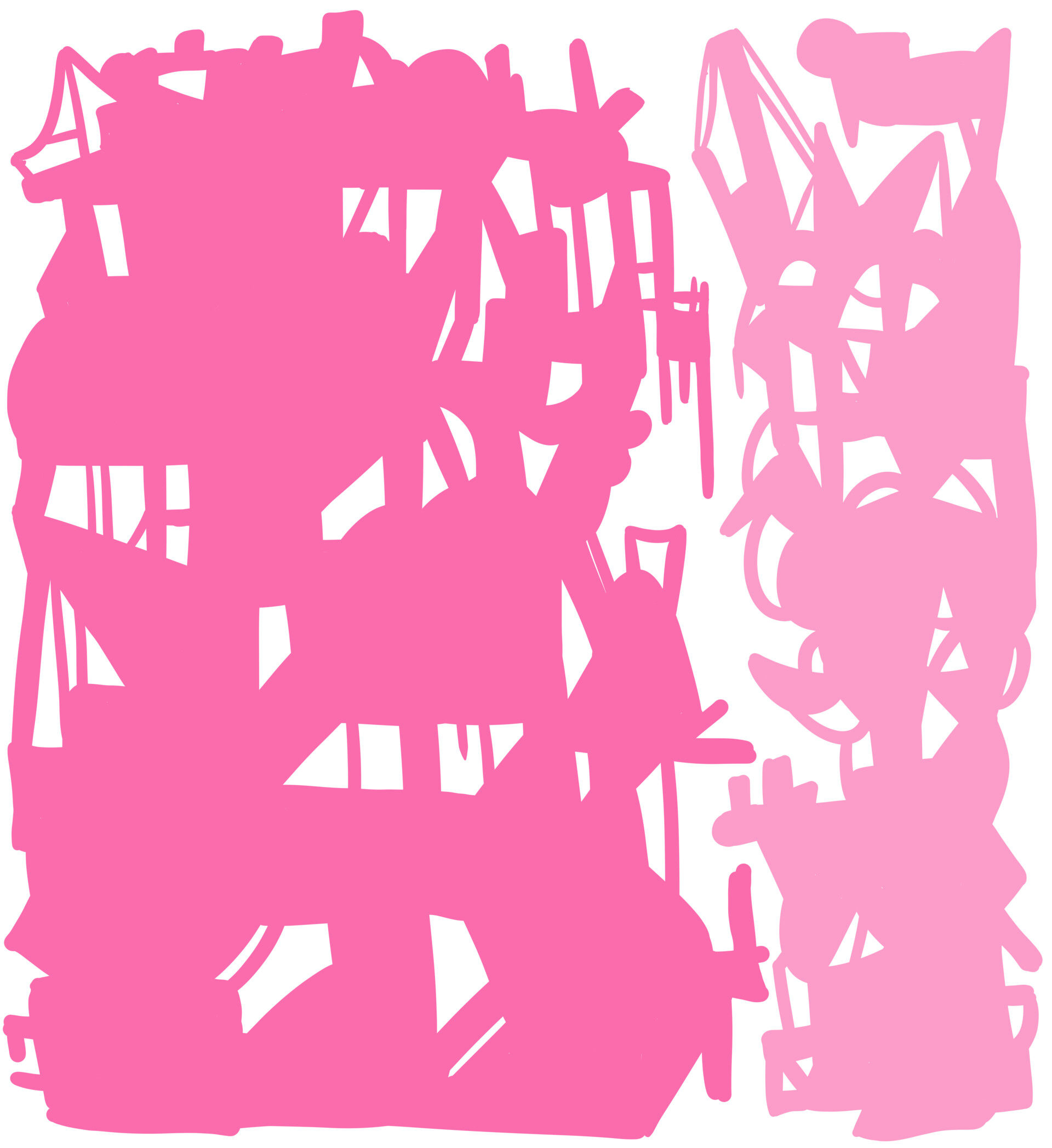 Amy Freeman - Hellmall - Buildings and rooms concept art