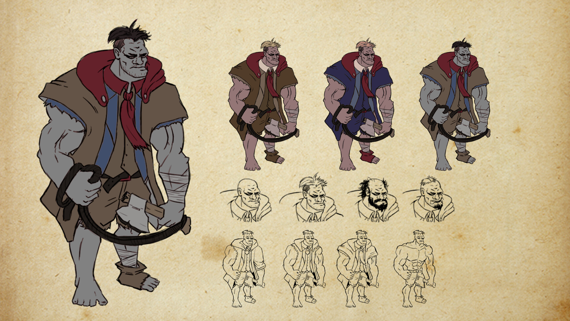 ArtStation - Bernard - The Madman of Arkham