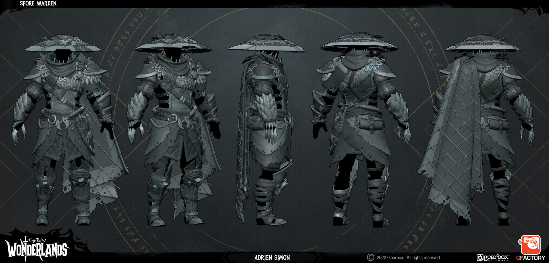Adrien SIMON - Spore Warden Armor Set