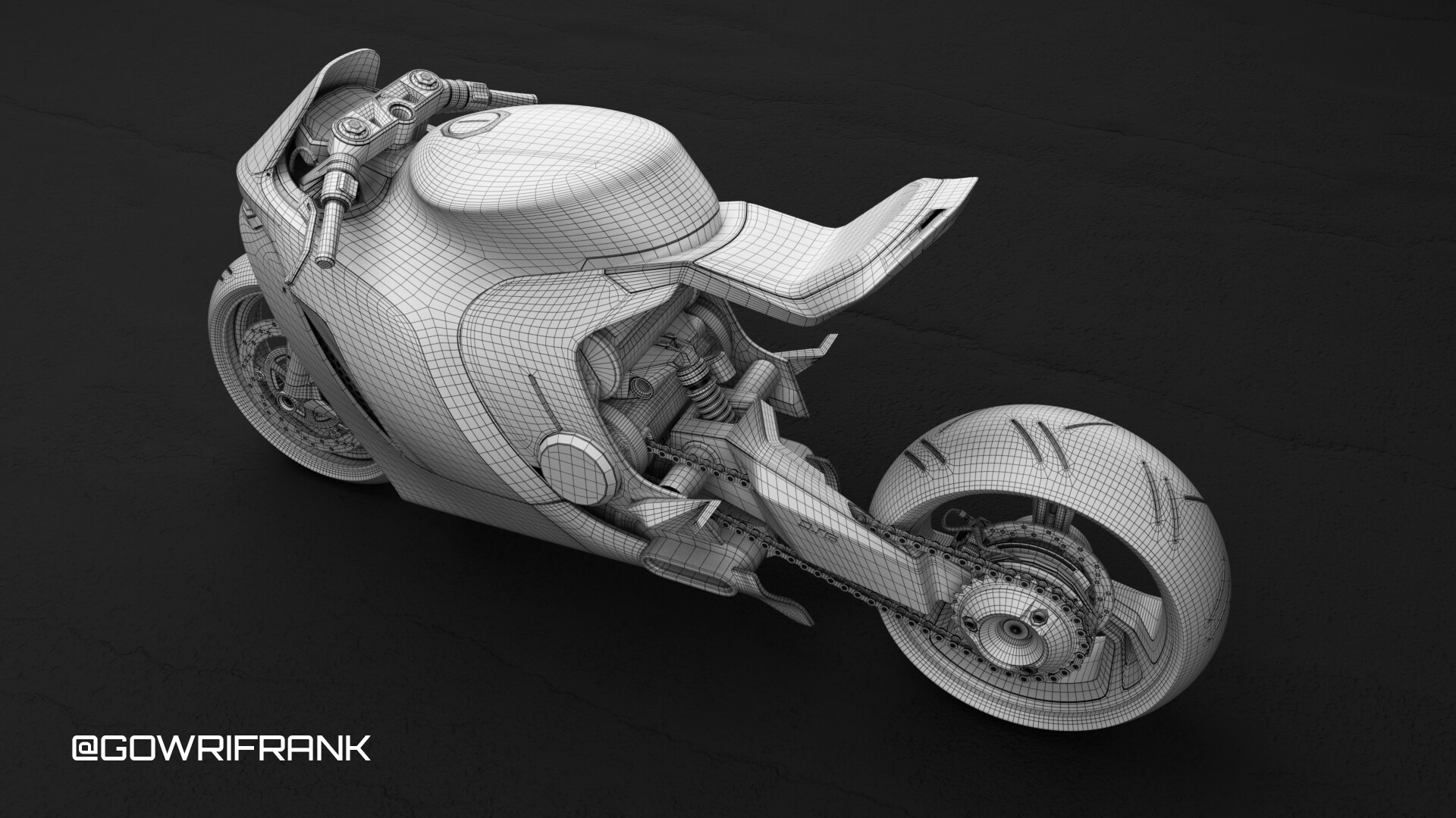 Gowri Sankar - Hard Surface Bike Modeling