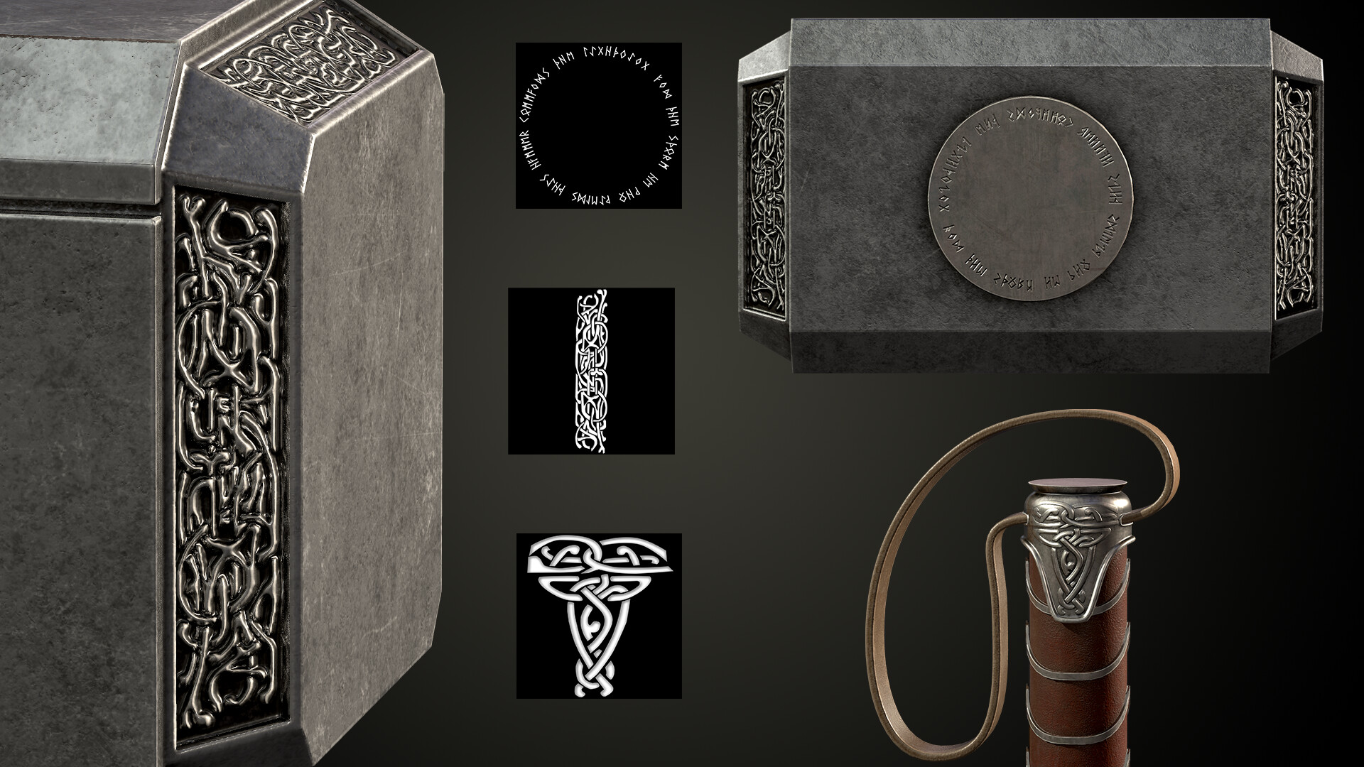 thor hammer side design