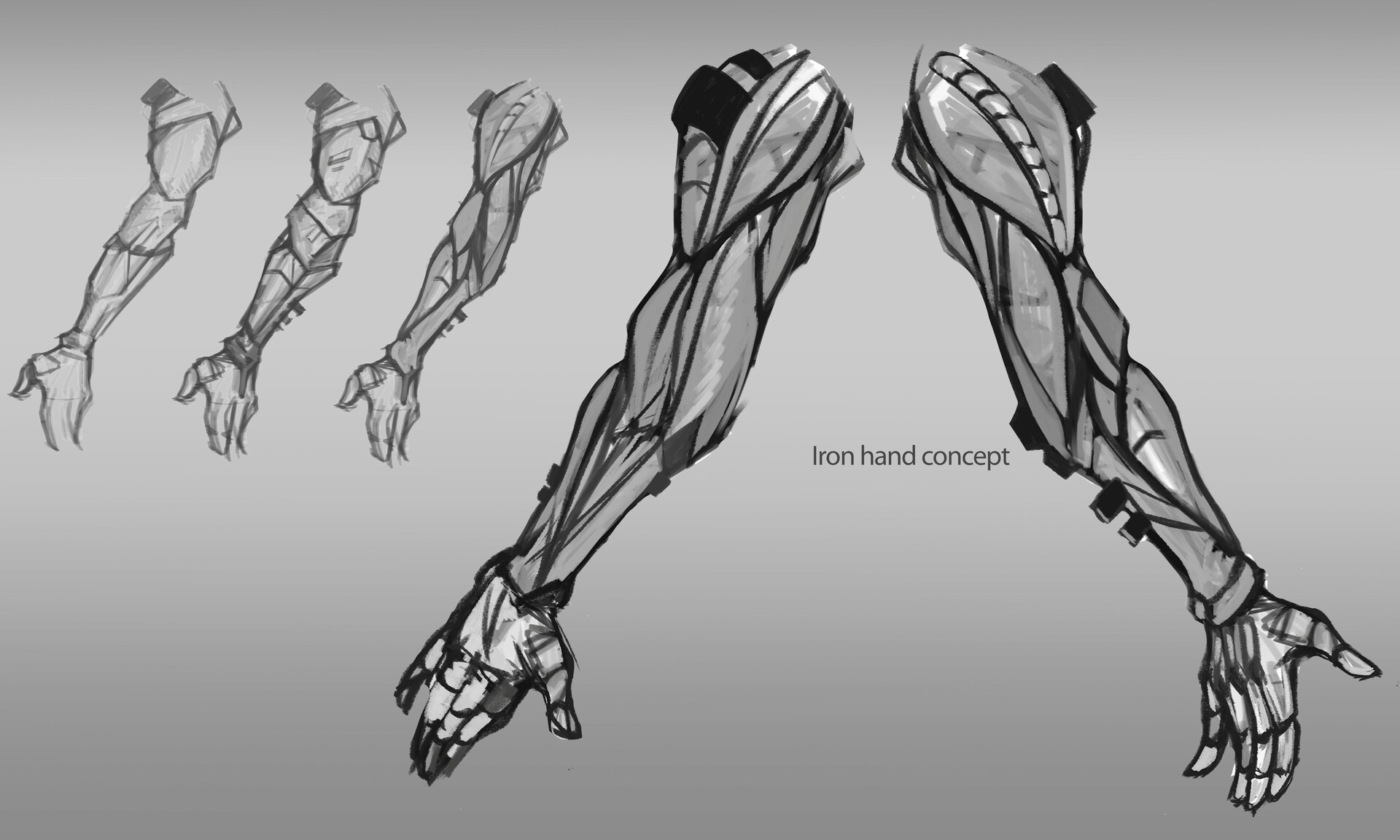 ArtStation - Ironhand concept