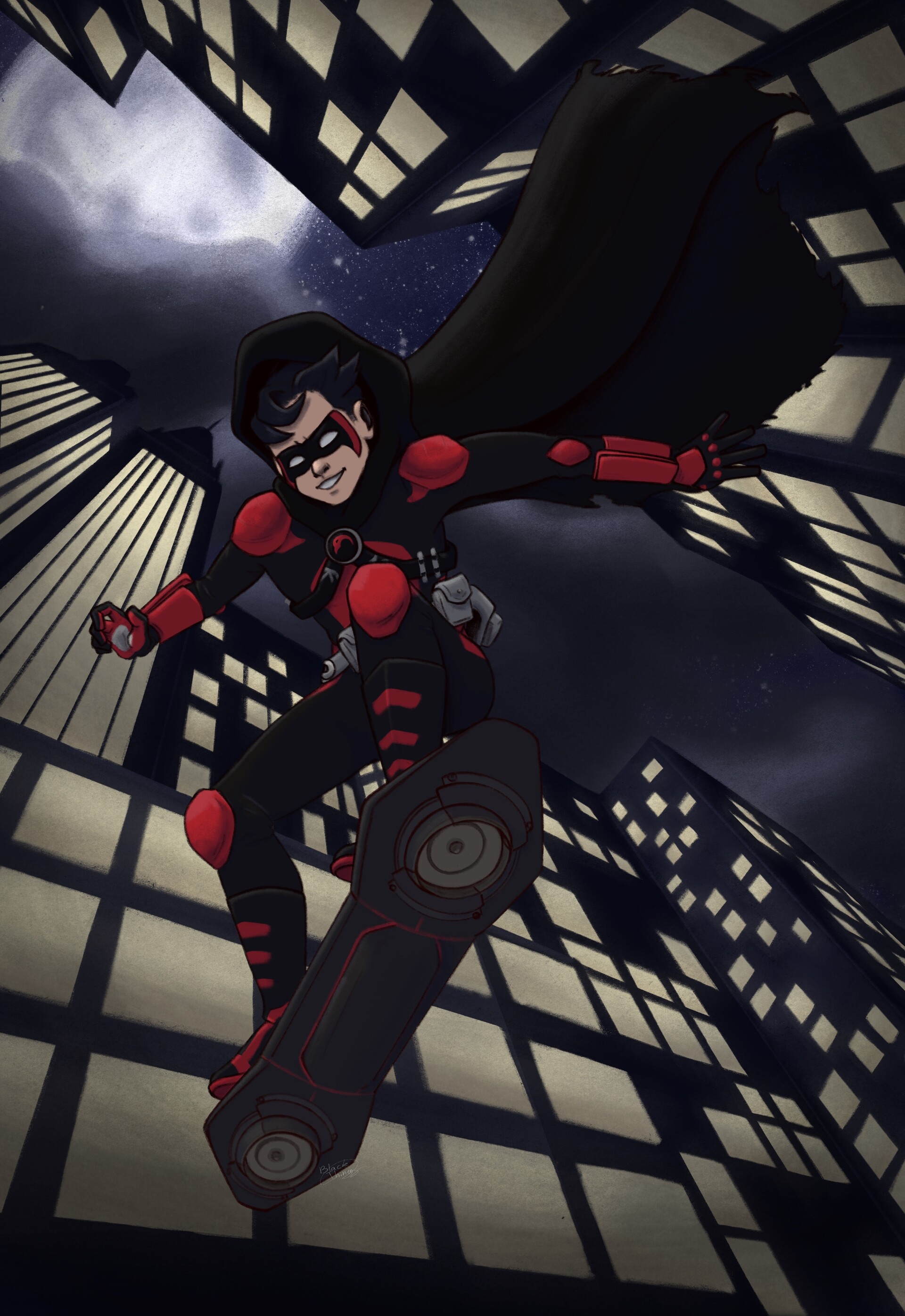 Red Robin Tim Drake Costume