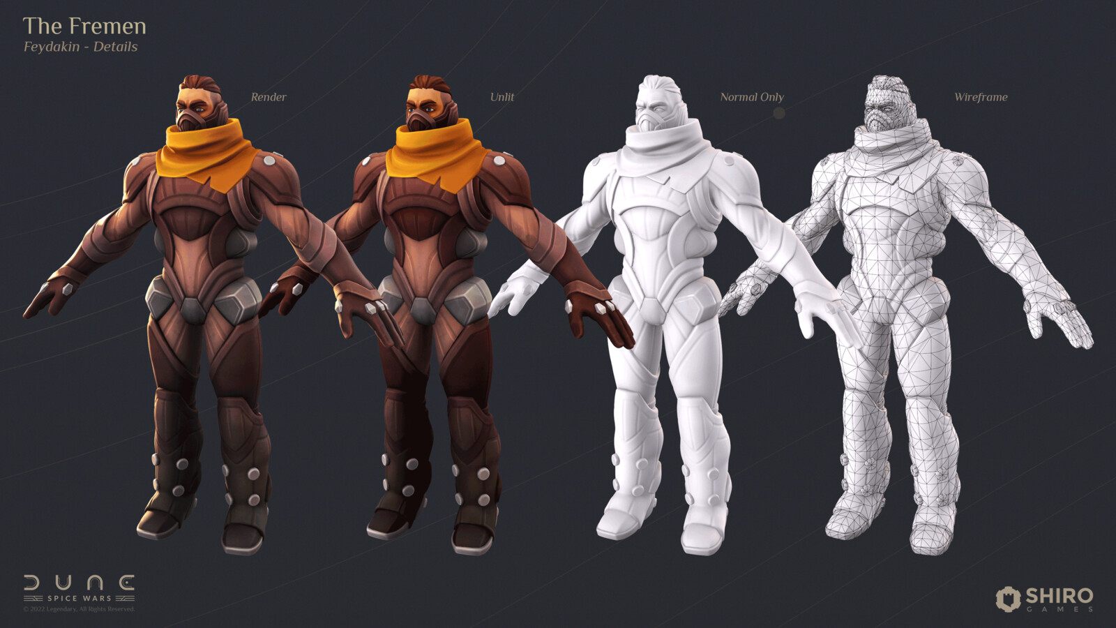 Thomas Lalande - Dune: Spice Wars - Fremen units