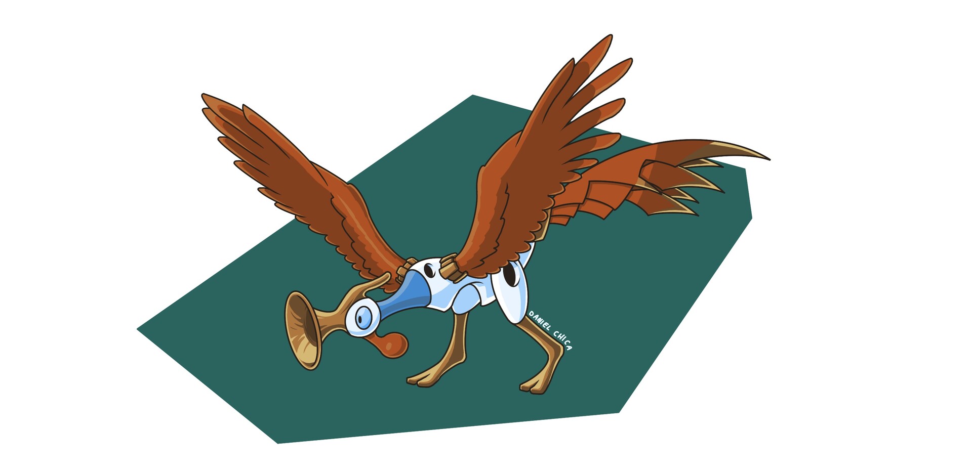 ArtStation - Trumpet Bird