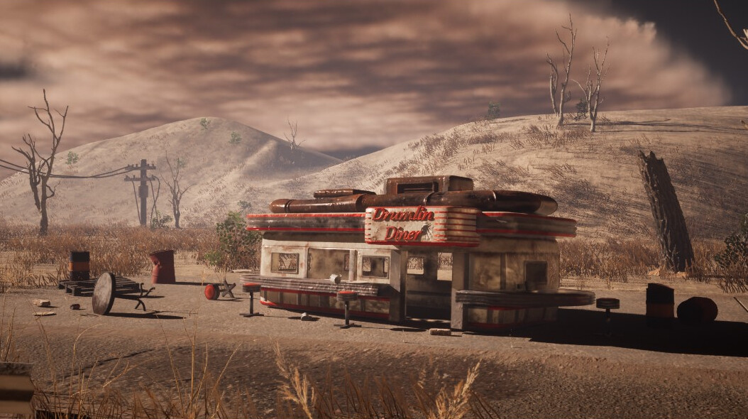 Shyanne Russell - Fallout 4 Drumlin Diner- Fan Art