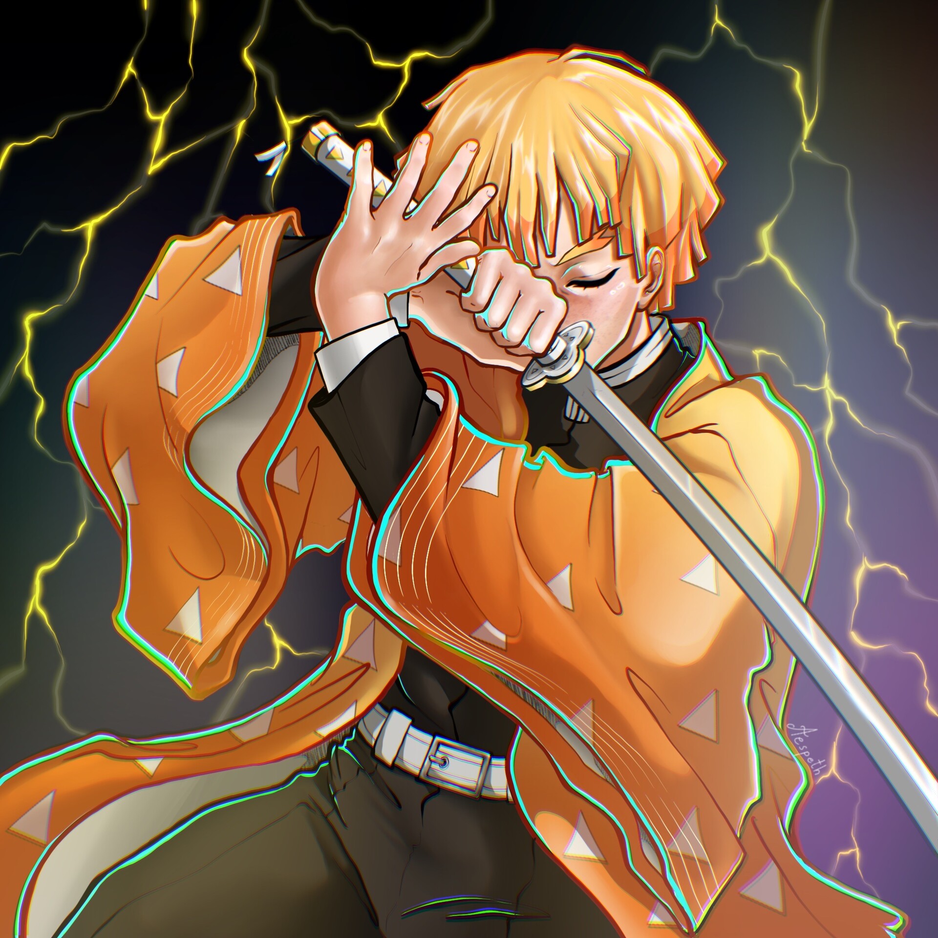ArtStation - Zenitsu ⚡️