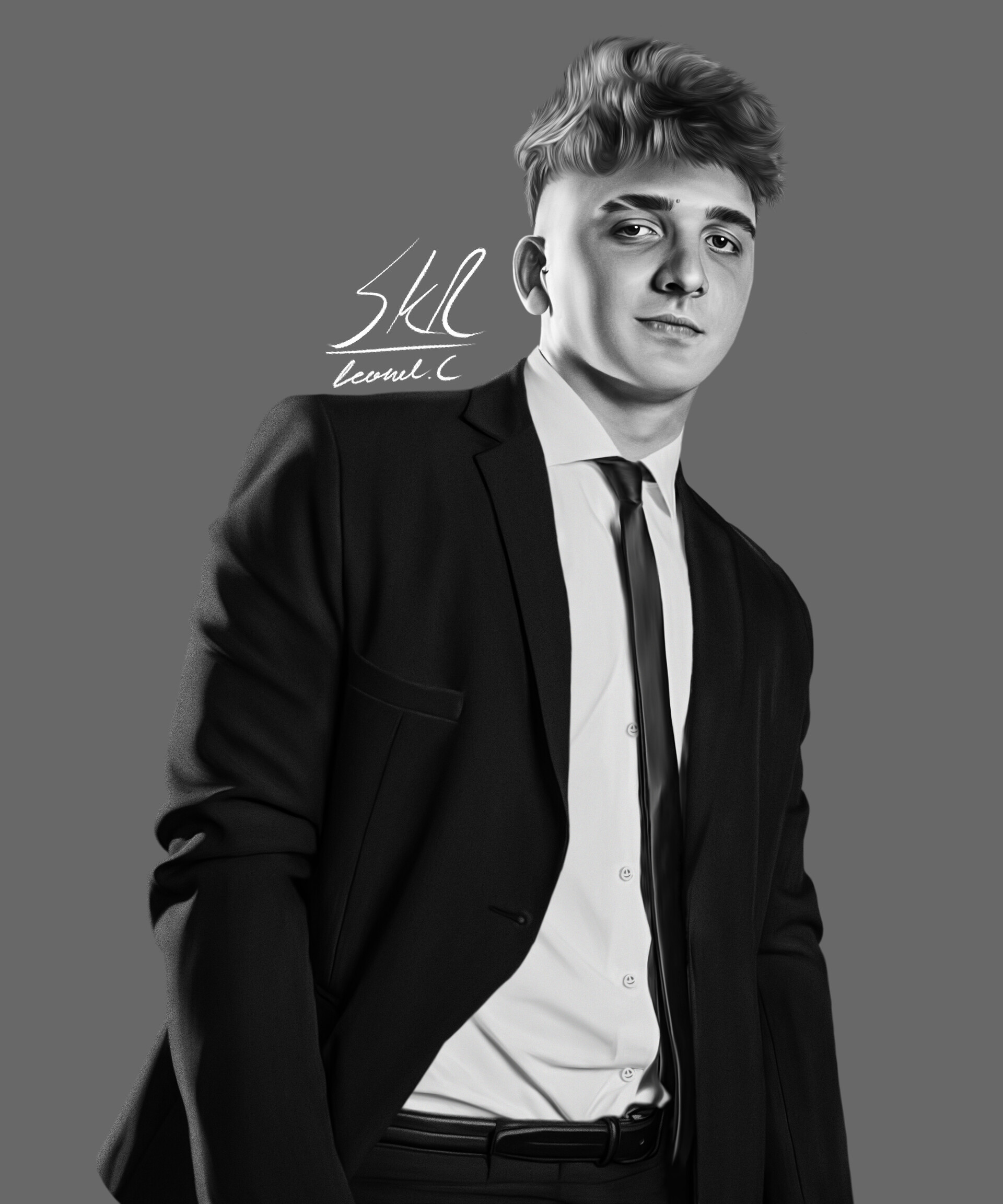 ArtStation - Digital portrait drawing #7