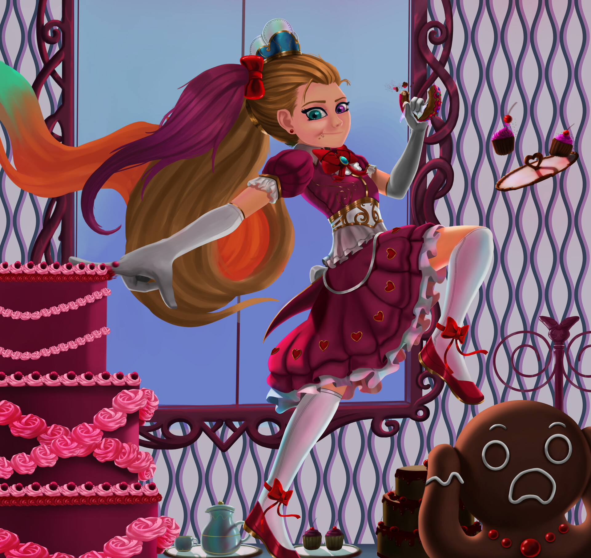 Bruce Neves - Cafe cutie zoe Fanart