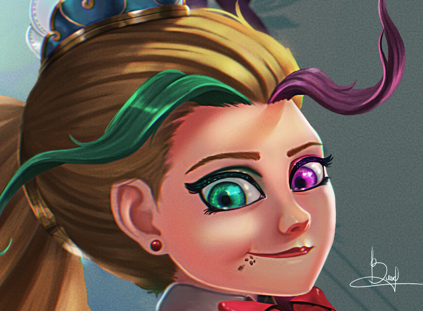 Bruce Neves - Cafe cutie zoe Fanart