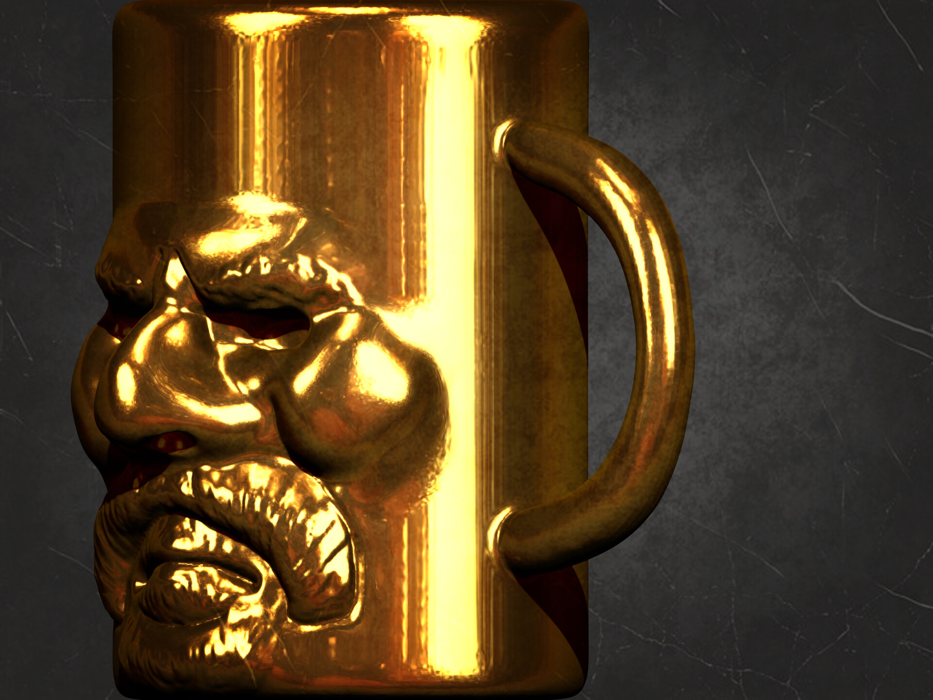 ArtStation - beer face