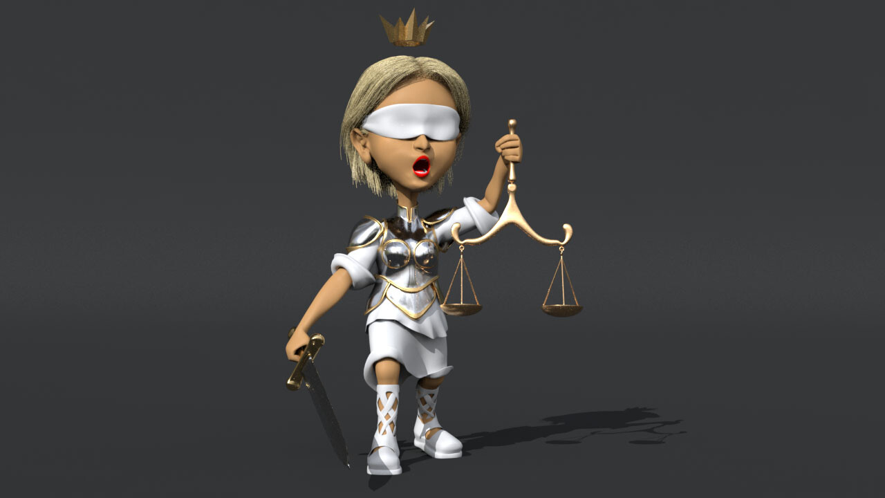 ArtStation - Lady JustICE