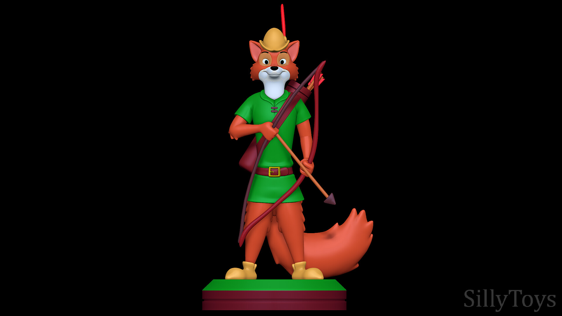 ArtStation - Robin Hood - Robin Hood 1973 3D print model