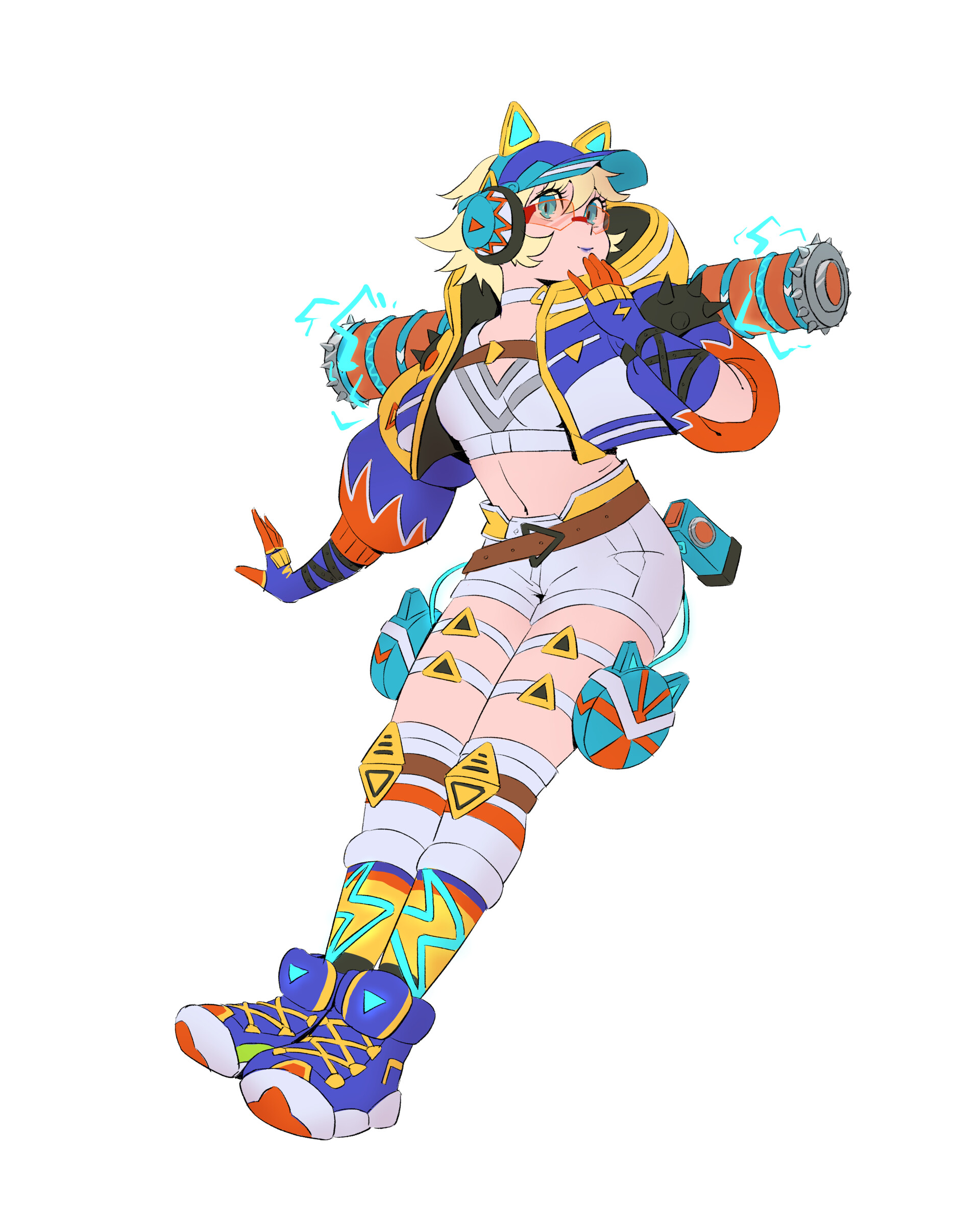 ArtStation - Wattson - Thunder Kitty (Fan Art)