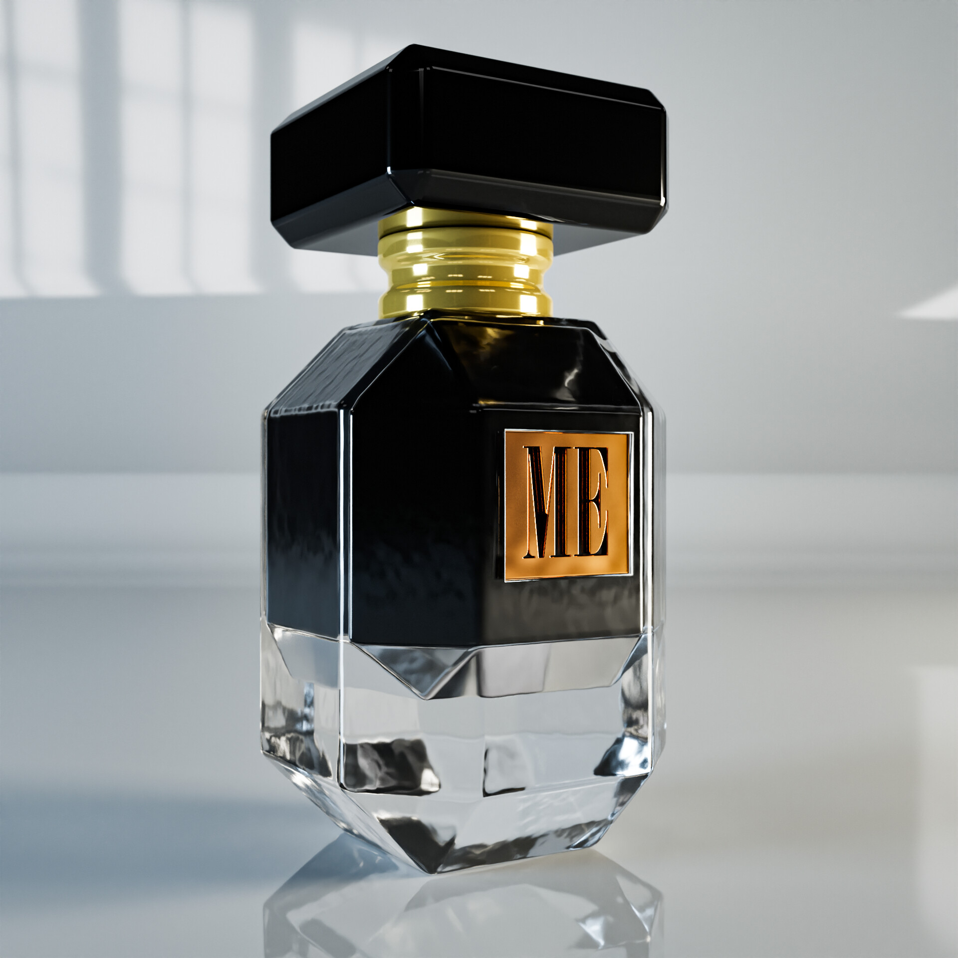 Muhammad El-Labban - Perfume Bottle Rendering