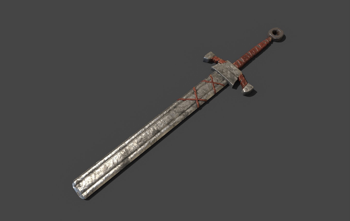 ArtStation - 3D metal sword