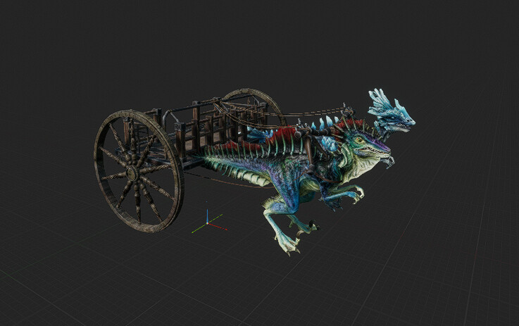 ArtStation - Chariot fantasy game
