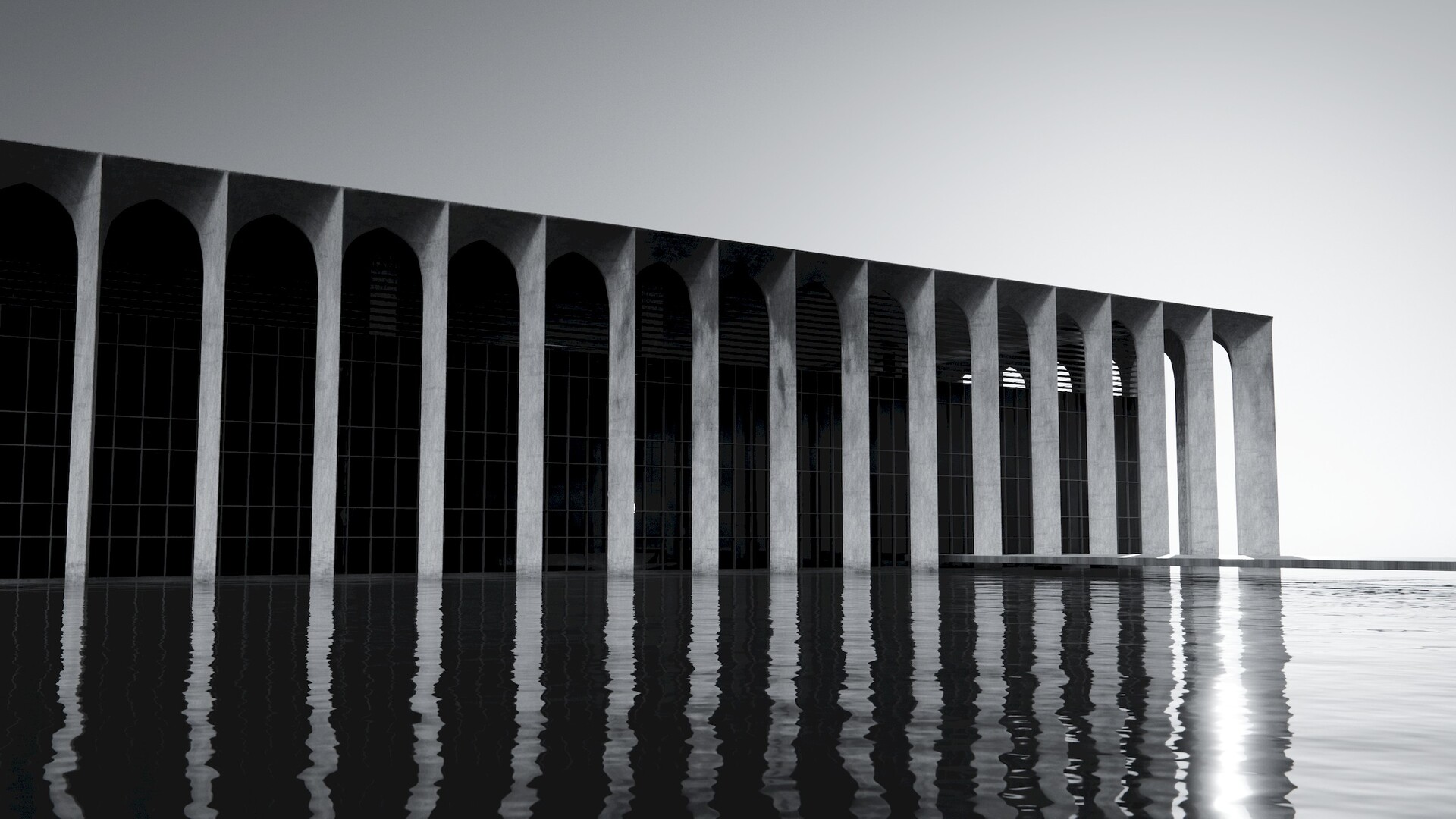 ArtStation - ARCHITECTURAL FORM STUDY