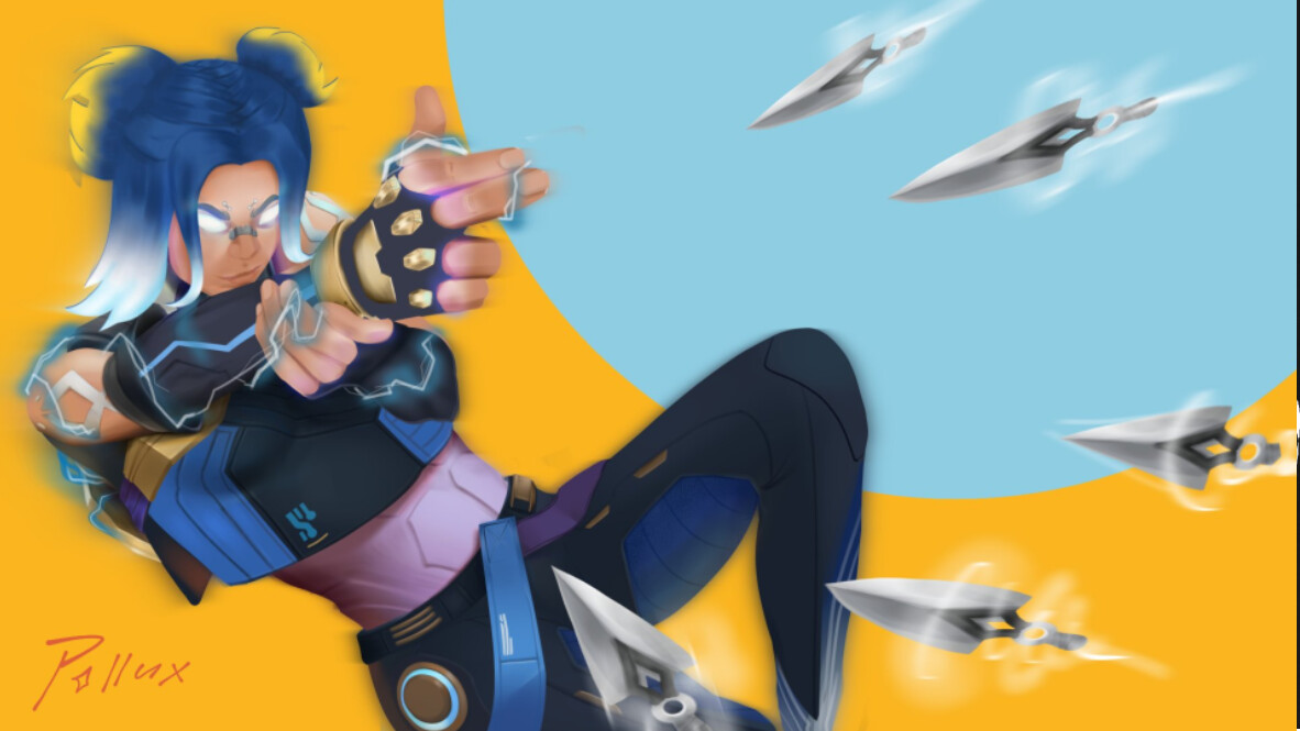 ArtStation - Neon vs. Jett