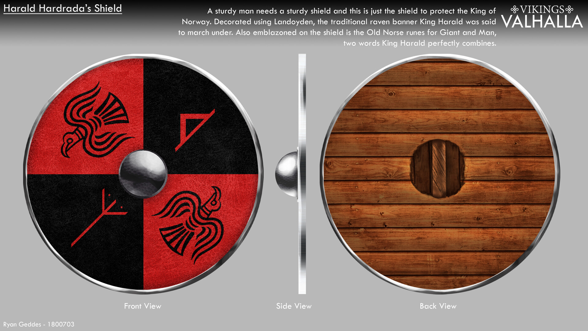 King Harald’s Shield by Ryan Geddes — ProUser.Me